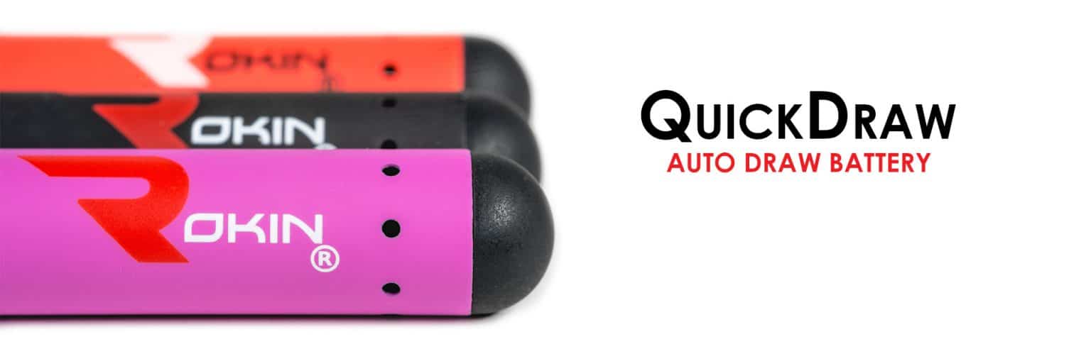 Rokin Vapes, 510 thread batteries, Oil Cartridge Battery